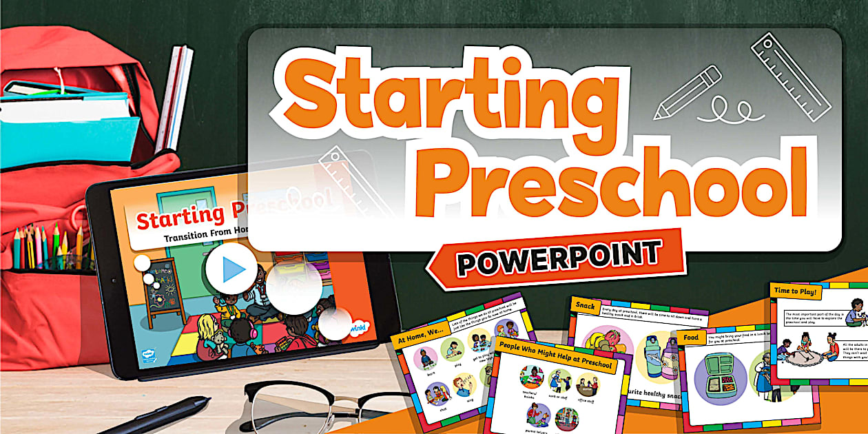 Starting Preschool Social Story