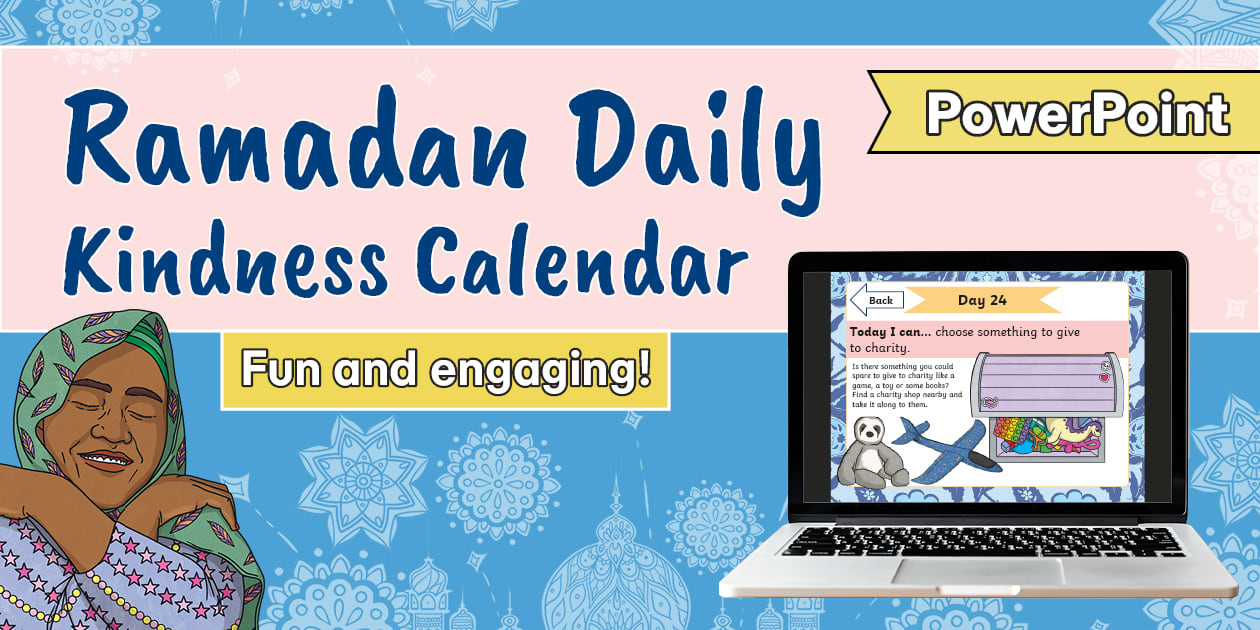 Ramadan Kindness Calendar PowerPoint