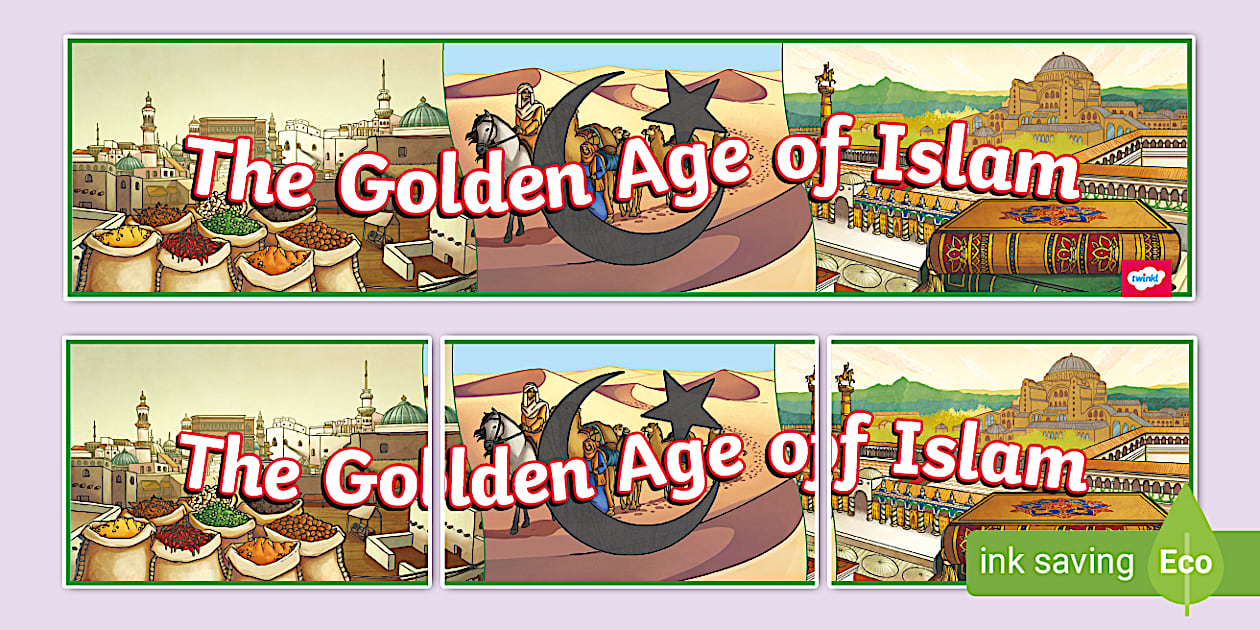 The Golden Age of Islam Display Banner, Islam, Display