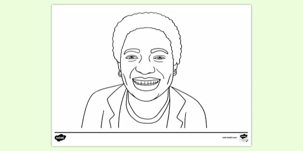 Claudia Jones Colouring Sheet (Hecho por educadores)