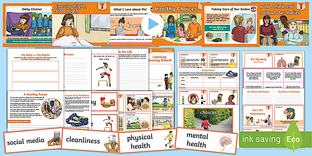 PSHE: UKS2 It's My Body - Unit Pack (teacher made) - Twinkl