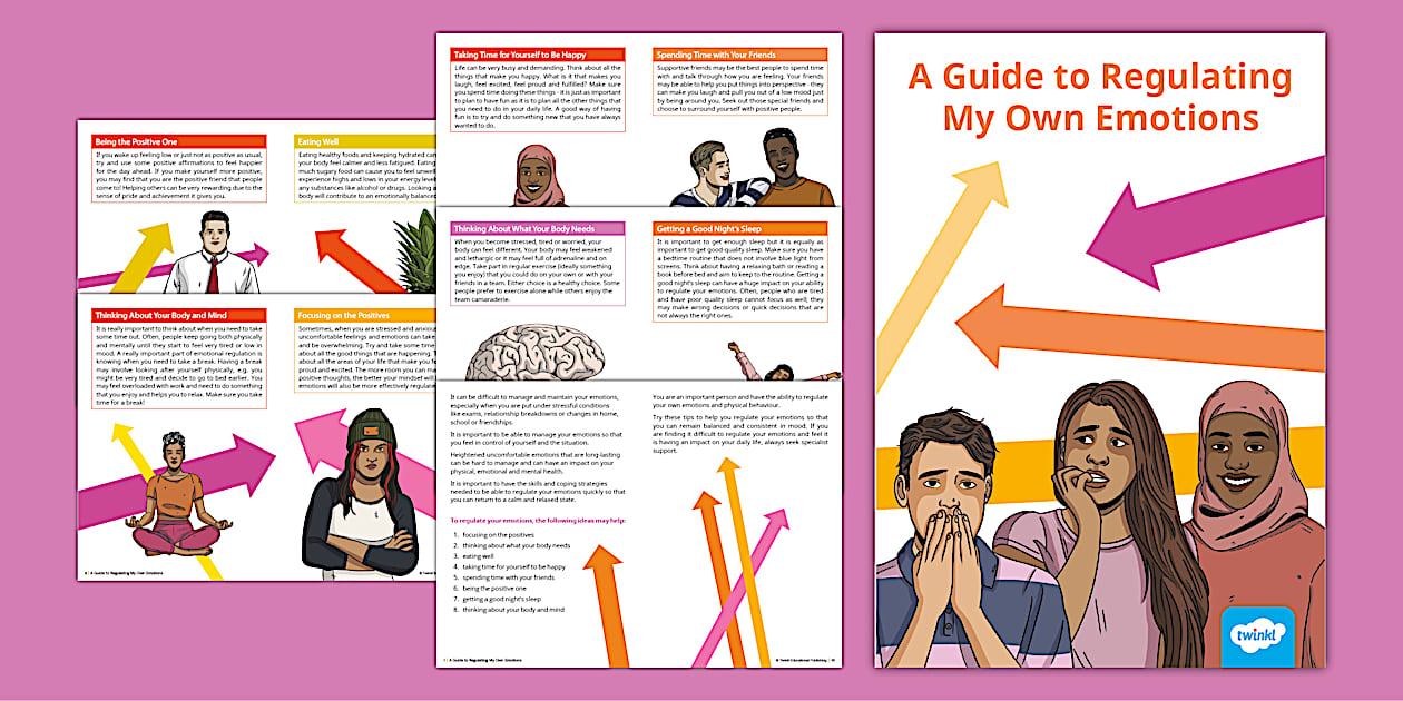 Regulating My Own Emotions Guide - Managing Feelings
