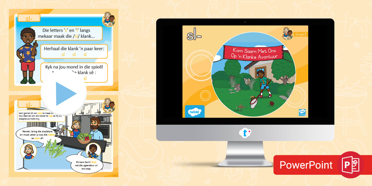 Graad 2 Klanke PowerPoint sl (Hecho por educadores) - Twinkl