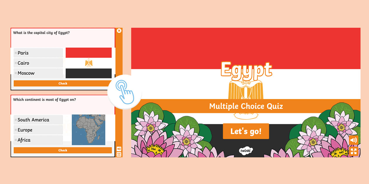 KS1 Egypt Interactive Quiz | Geography | Twinkl - Twinkl