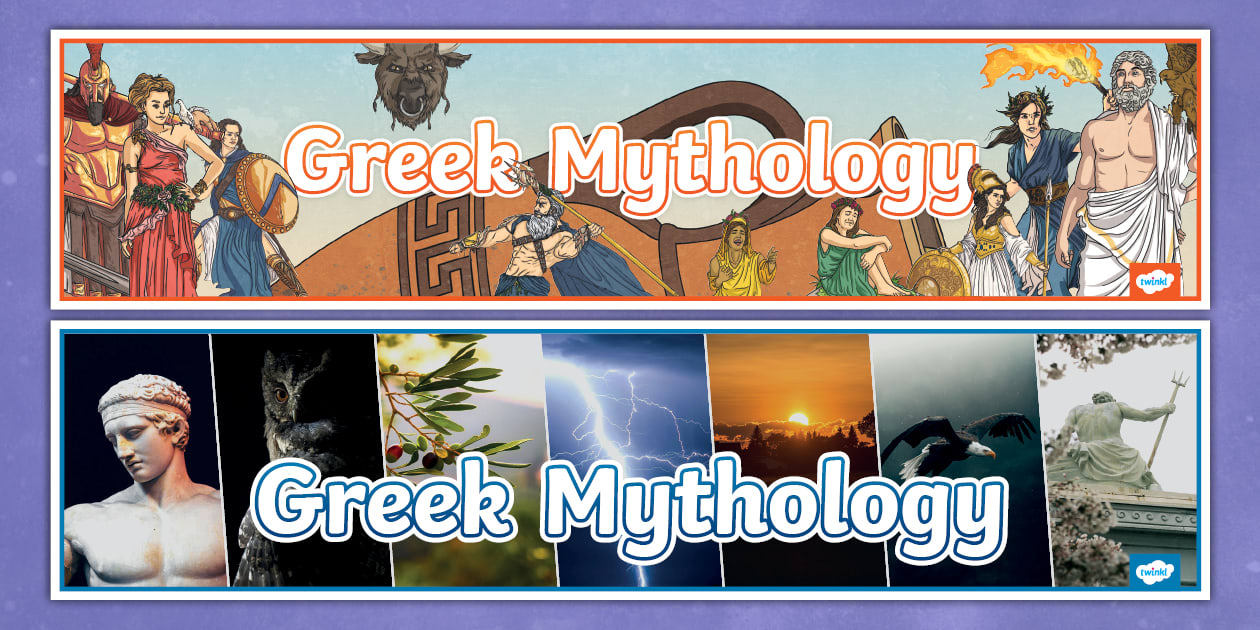 Greek Mythology Display Banners - Twinkl