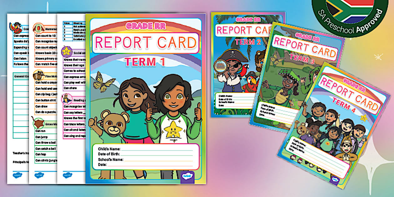 Report Card for Grade RR (teacher made) - Twinkl