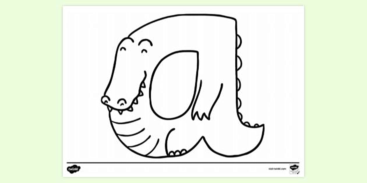A Colouring Sheet | Teaching Resources | Twinkl - Twinkl