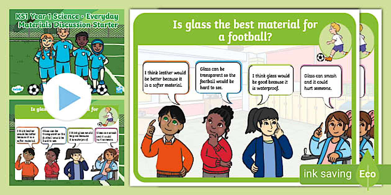 Concept Cartoons Science KS1 Materials for Everyday Use