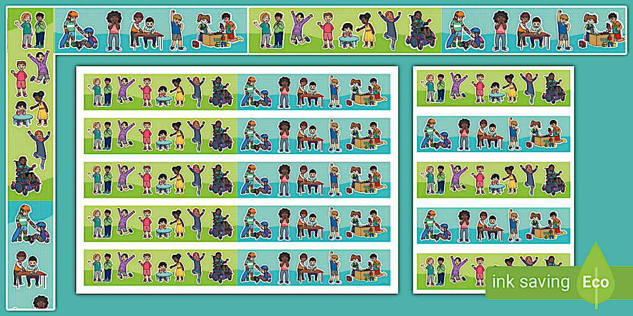 PSHE Display Borders - Twinkl - KS1 (teacher made) - Twinkl