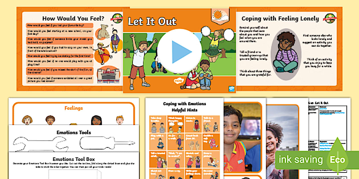 PSHE: KS1 Think Positive - Lesson Pack 4 - Twinkl