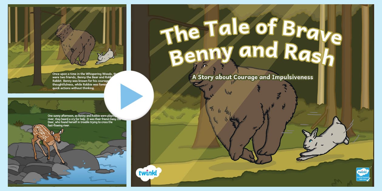 The Tale of Brave Benny and Rash Robbie - Twinkl