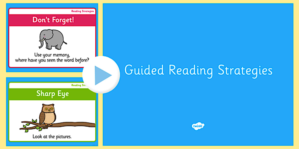 Guided Reading Strategy PowerPoint (teacher made) - Twinkl
