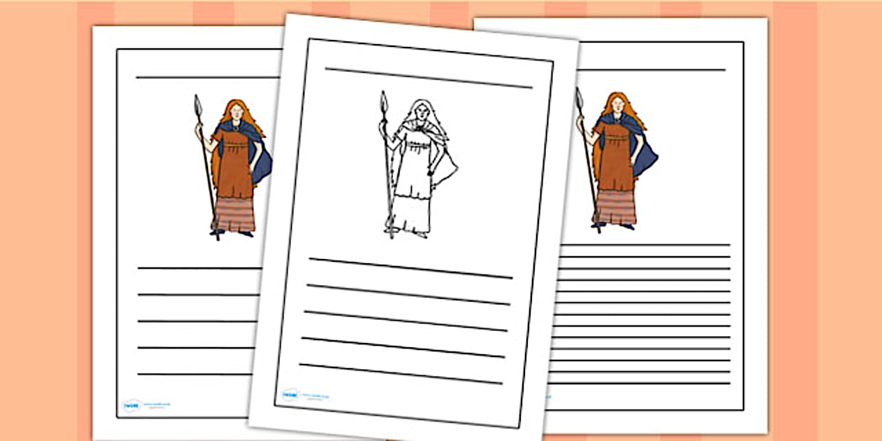 Boudicca Writing Frames - Twinkl