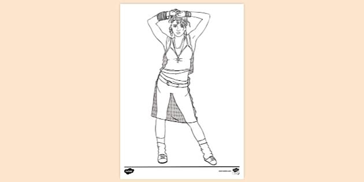 Person Colouring Page | Colouring Sheets (teacher made)