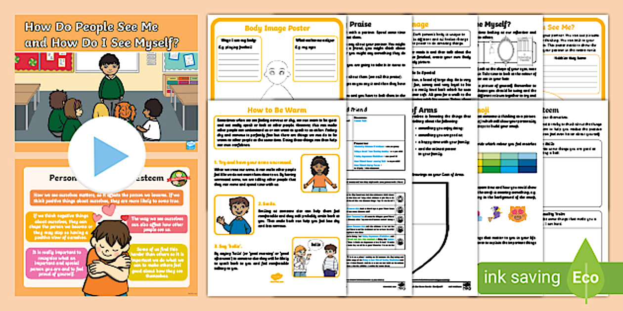 PSHE and Citizenship KS1 How Do People See Me and How Do I See Myself ...