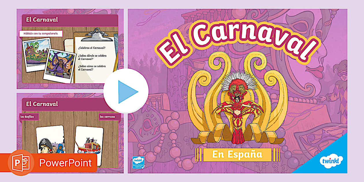 Presentación: El Carnaval en España (Hecho por educadores)