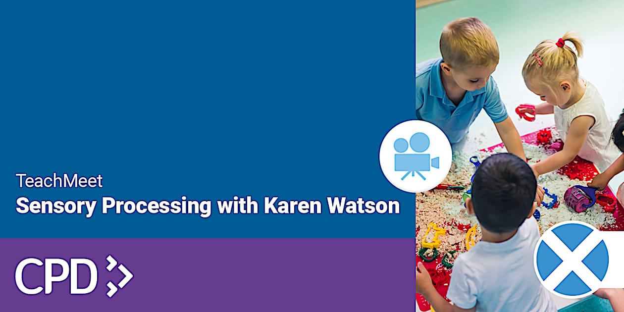 TeachMeet - Sensory Processing with Karen Watson - Twinkl