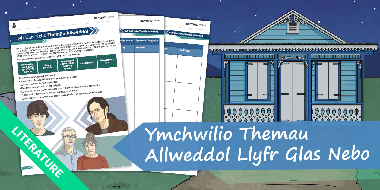 Llyfr Glas Nebo: Ymchwilio Themâu Allweddol (teacher made)