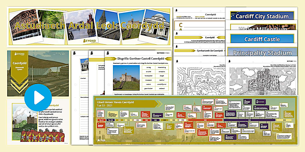 Astudiaeth Leol: Caerdydd