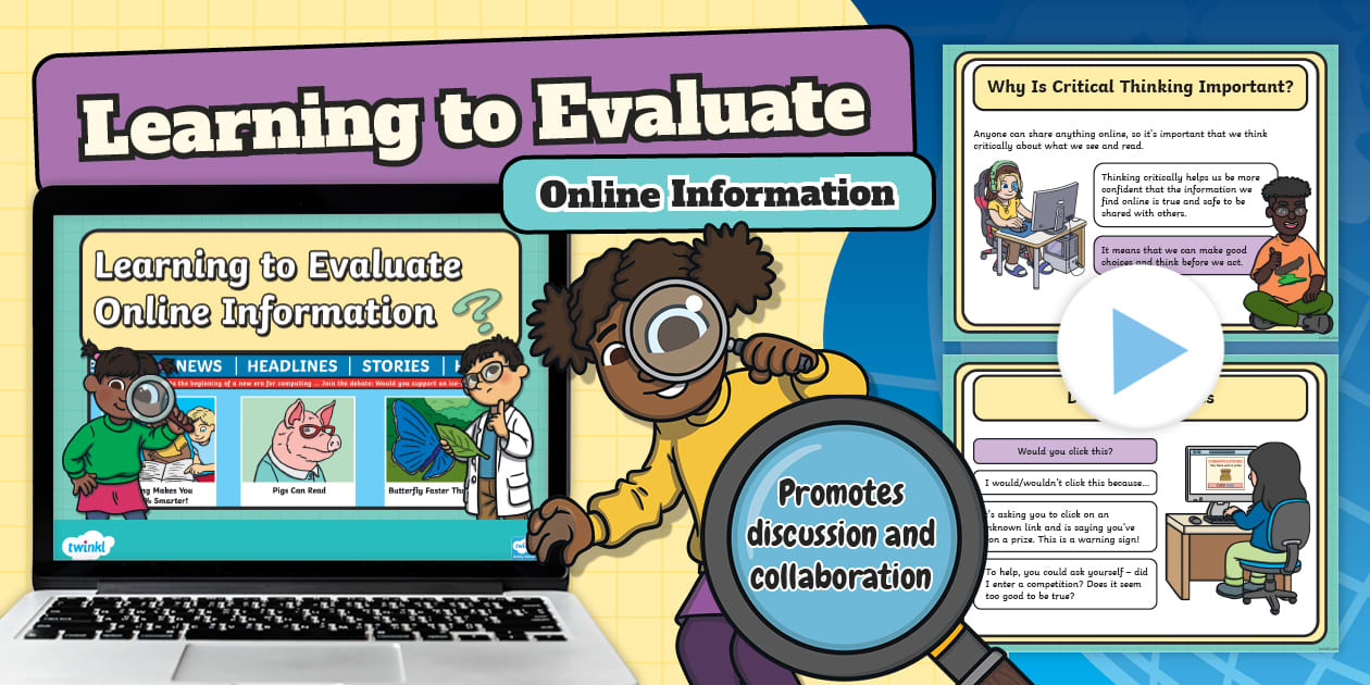 KS1: Online Information Evaluation Activities