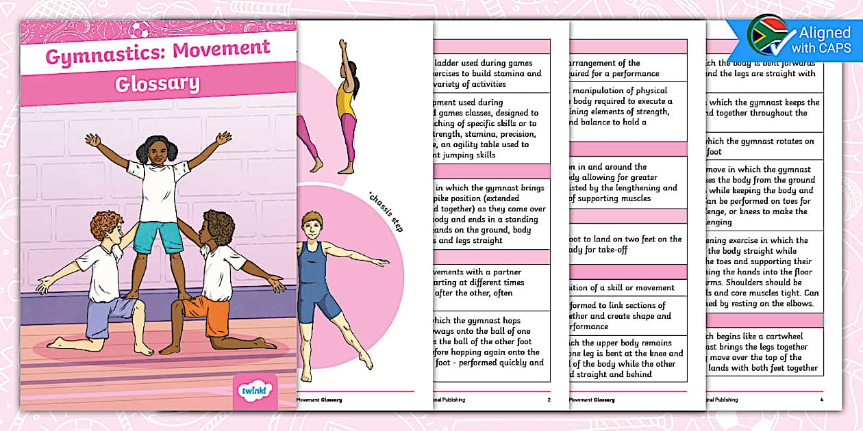 Grade 5 Term 3 Physical Education Gymnastics Glossary