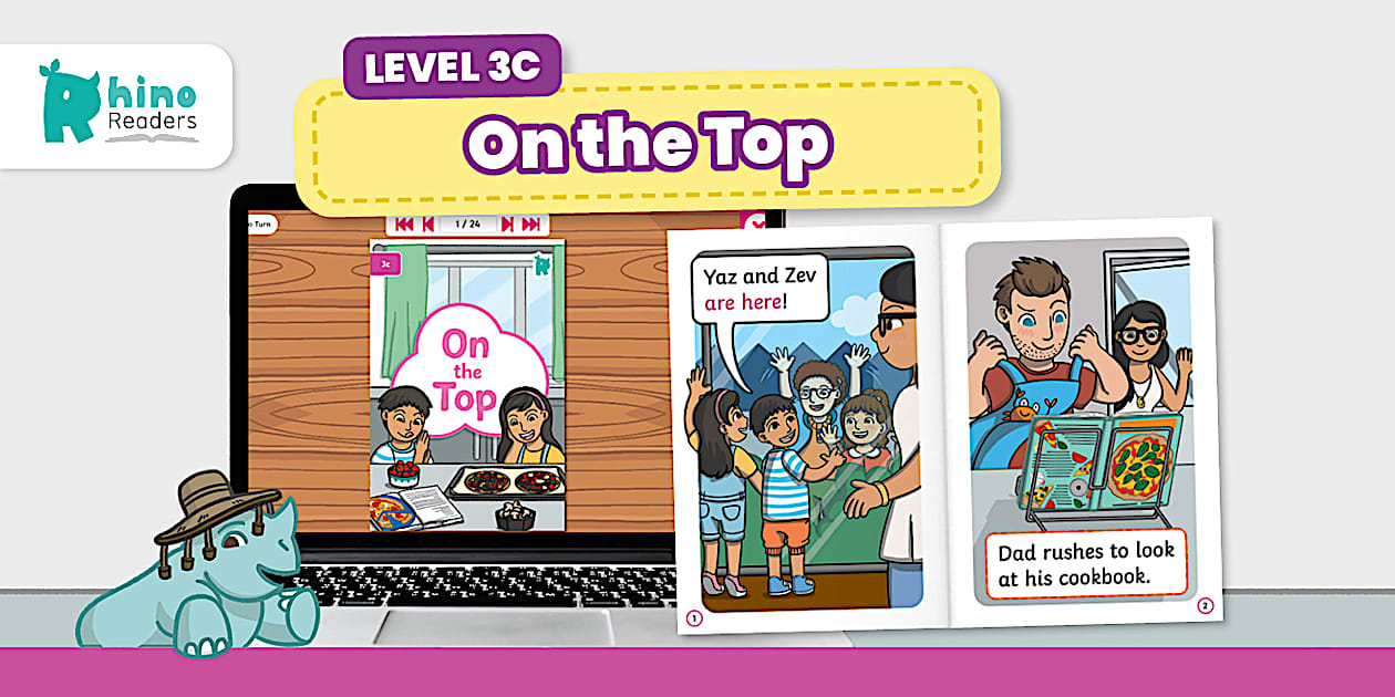 Level 3c Decodable Readers: On the Top