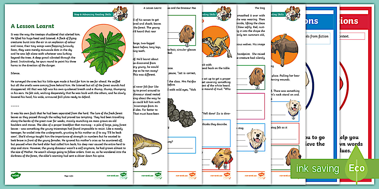 Prehistoric Times: Focused Reading Skills Comprehension Pack