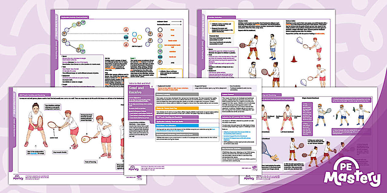 LKS2 Intro to Net and Wall Lesson 4 - Send and Receive