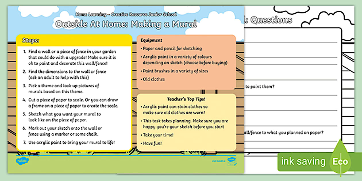 Creative Task Junior School (Hecho por educadores) - Twinkl