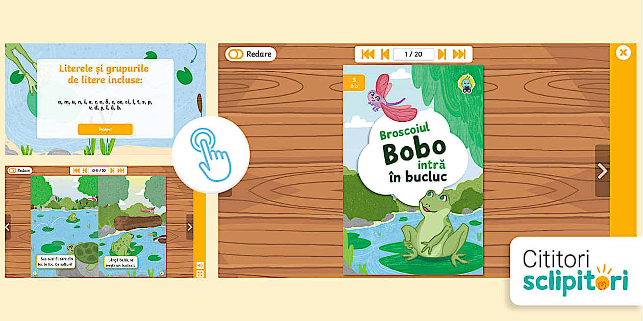 Poveste cu litera B: Broscoiul Bobo intră în bucluc | Twinkl