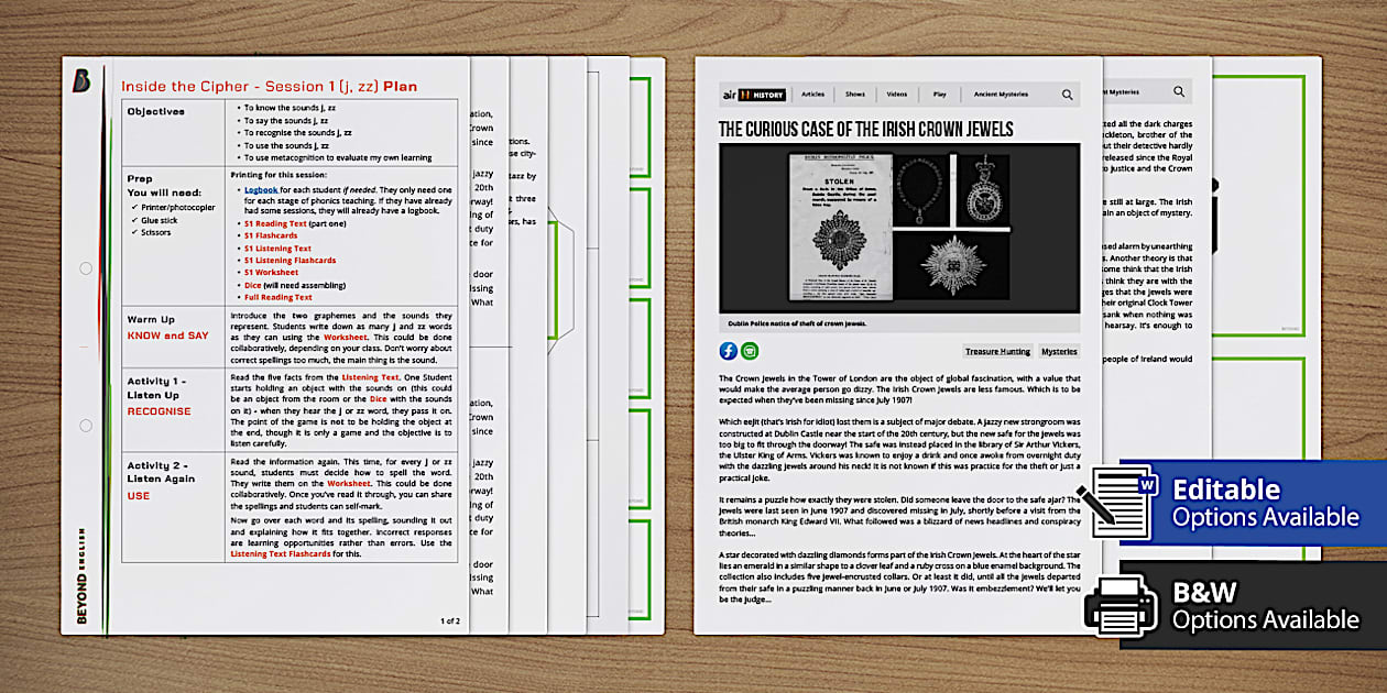 Inside the Cipher: Stage Three, Week 1 (teacher made)