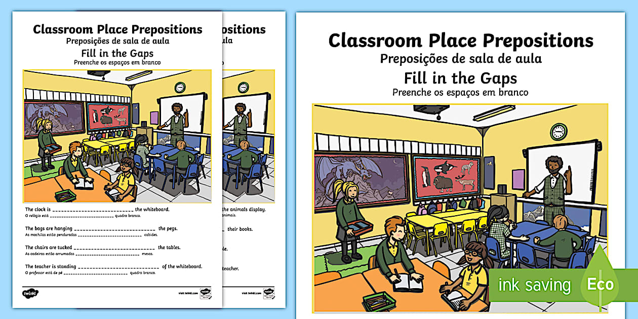 Portuguese Prepositions Exercises | Language Resources
