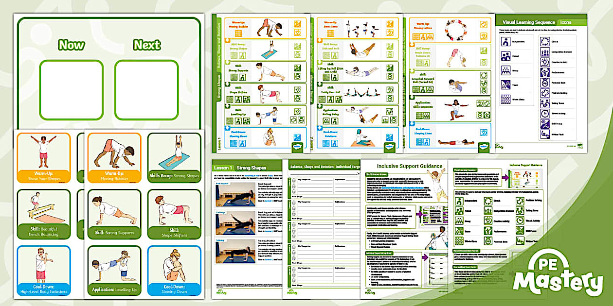 Stage 2 Balance and Shape: Inclusive Support Pack - Twinkl