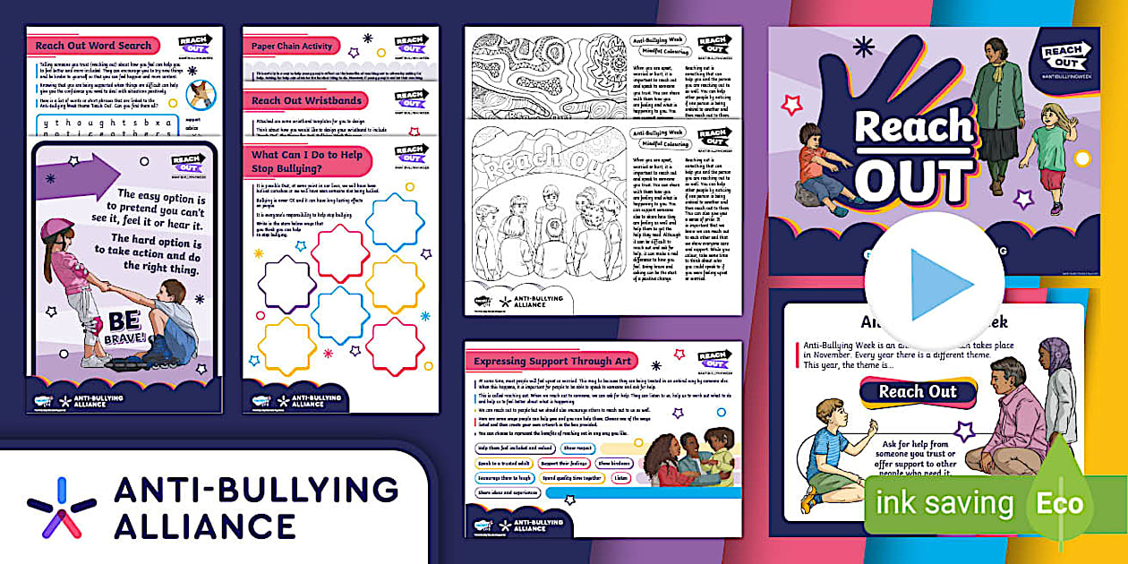 FREE! - Anti-Bullying Week Reach Out KS2 Activity Pack