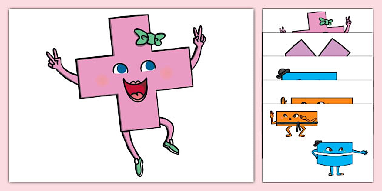 Simboluri matematice – Elemente decupabile - Twinkl