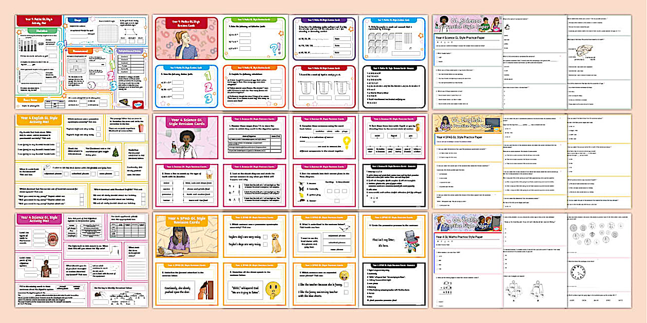 Year 4 GL Resource Pack