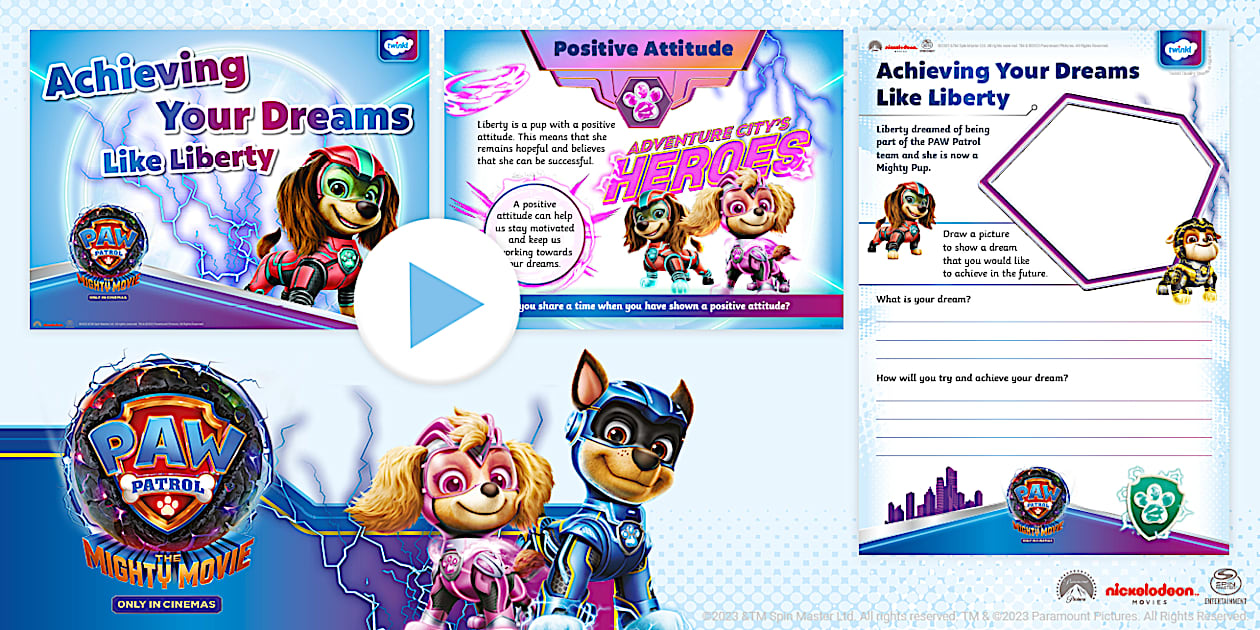 PAW Patrol: The Mighty Movie - Achieving Dreams Like Liberty