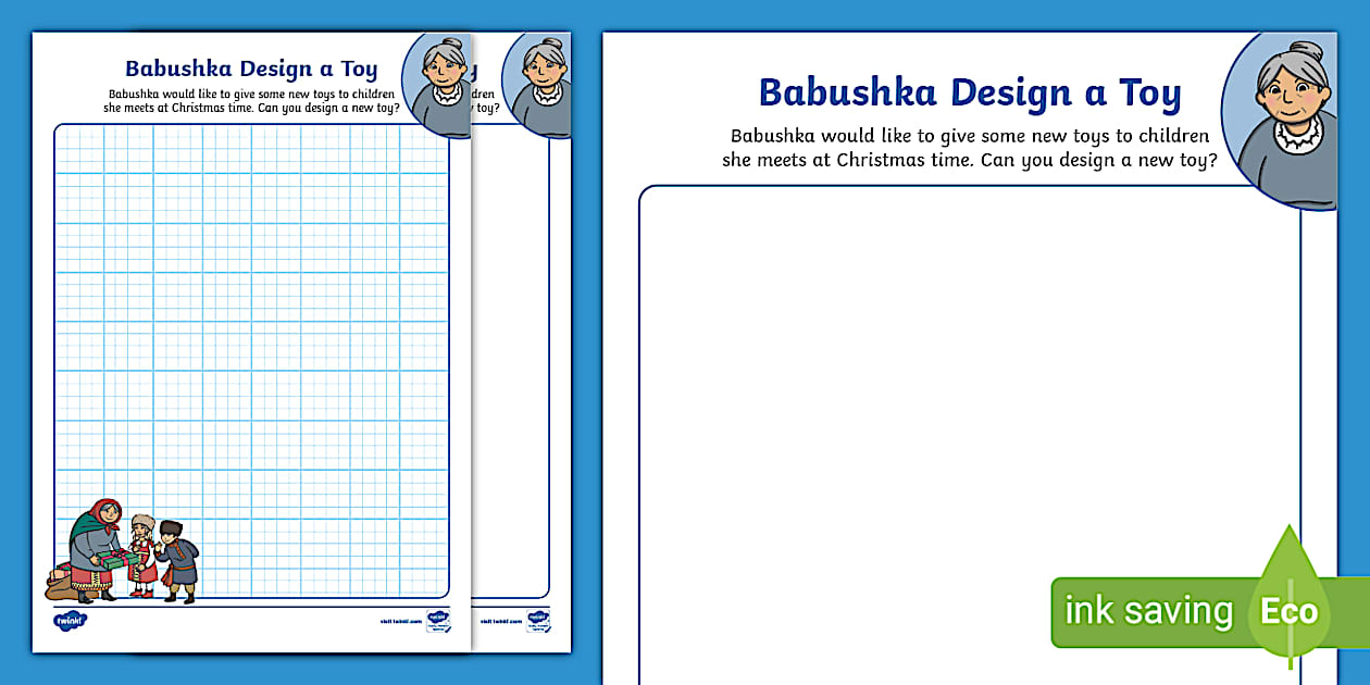 Babushka Design a Toy Activity | Twinkl (teacher made)