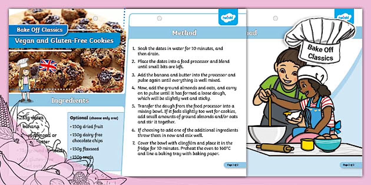 Vegan and Gluten-Free Cookies Recipe - Bake Off Classics