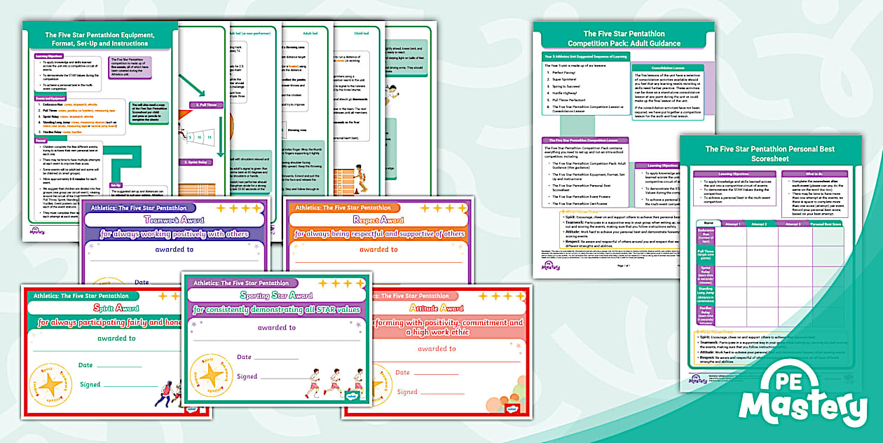 Athletics Intra-School Competition Pack - Twinkl