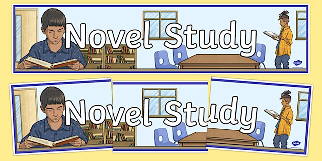 Novel Study Display Banner-Irish