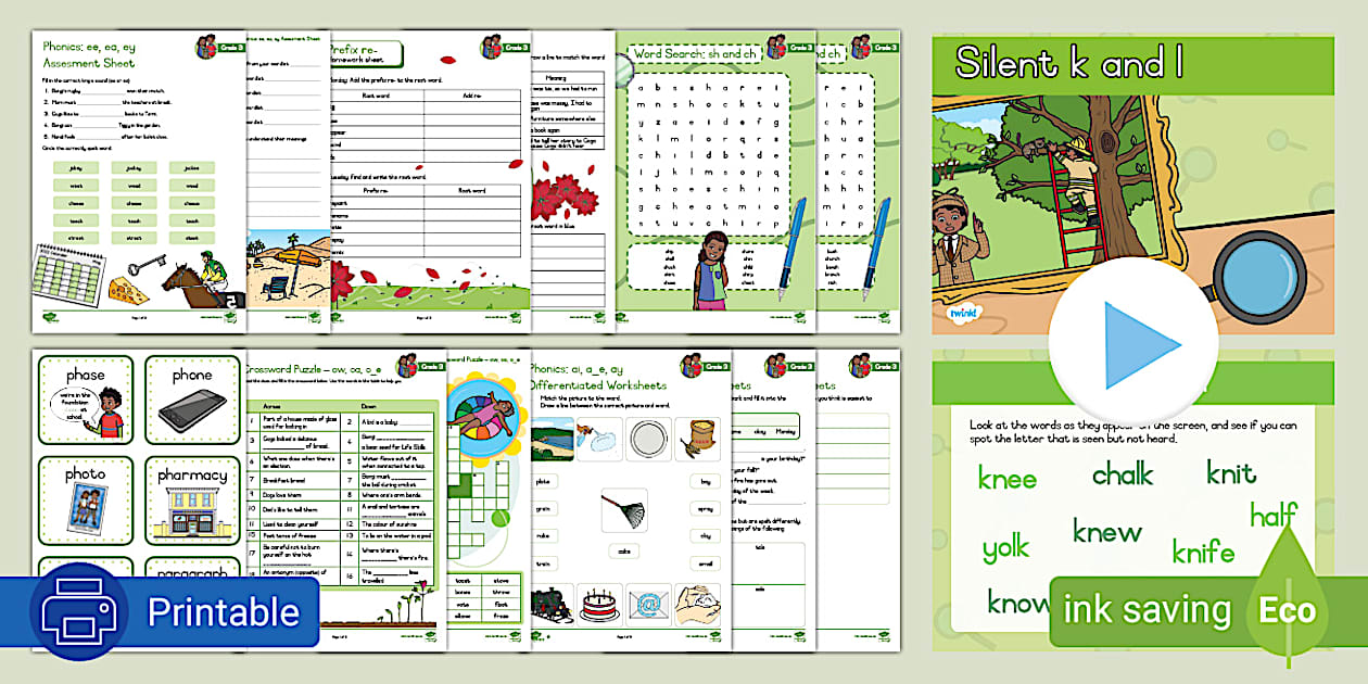 Grade 3 Phonics Taster Pack - Twinkl South Africa