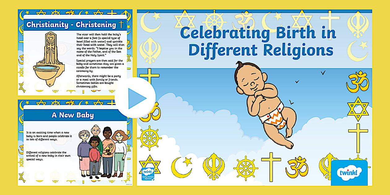KS1 Celebrating Birth in Different Religions PowerPoint