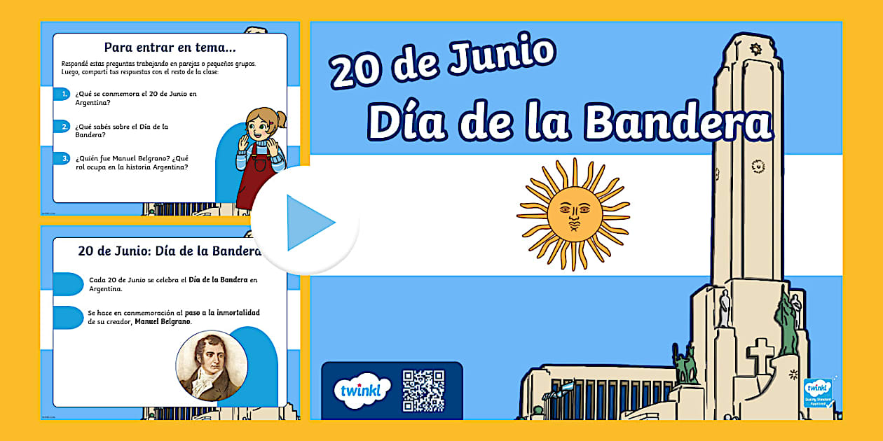 PowerPoint: Día de la Bandera (Argentina) - Twinkl