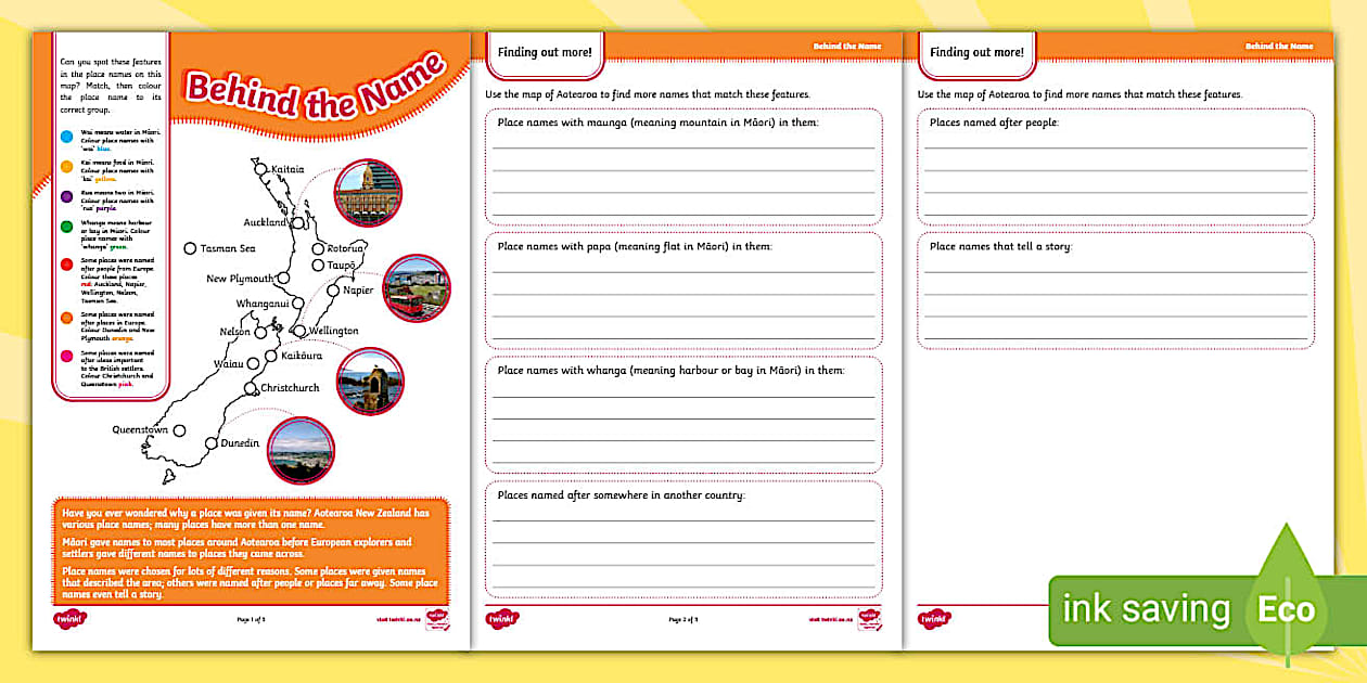 Behind the Name: The History of New Zealand Place Names