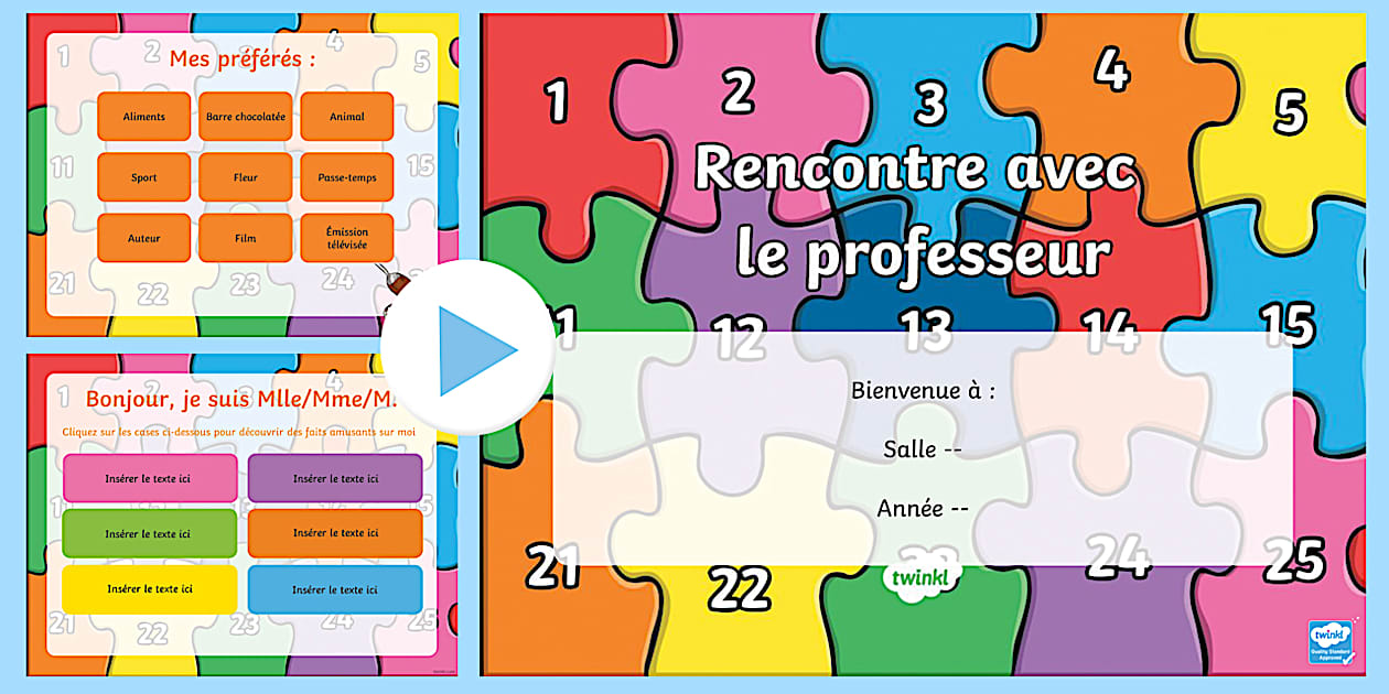 Présentation rentrée des classes | Ressources pédagogiques