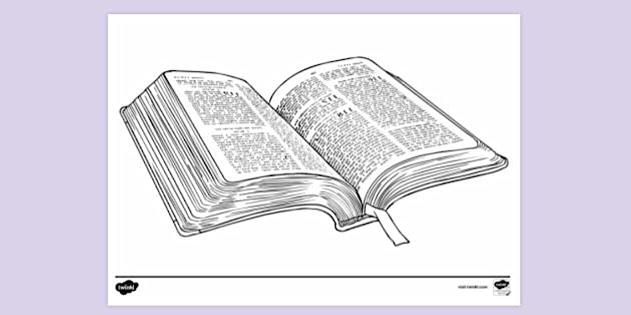 Printable Page of the Bible - KS1 Resources (Teacher-Made)