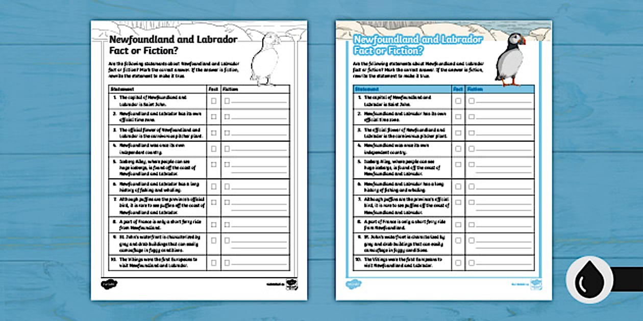 Interesting Facts about Newfoundland and Labrador - Twinkl