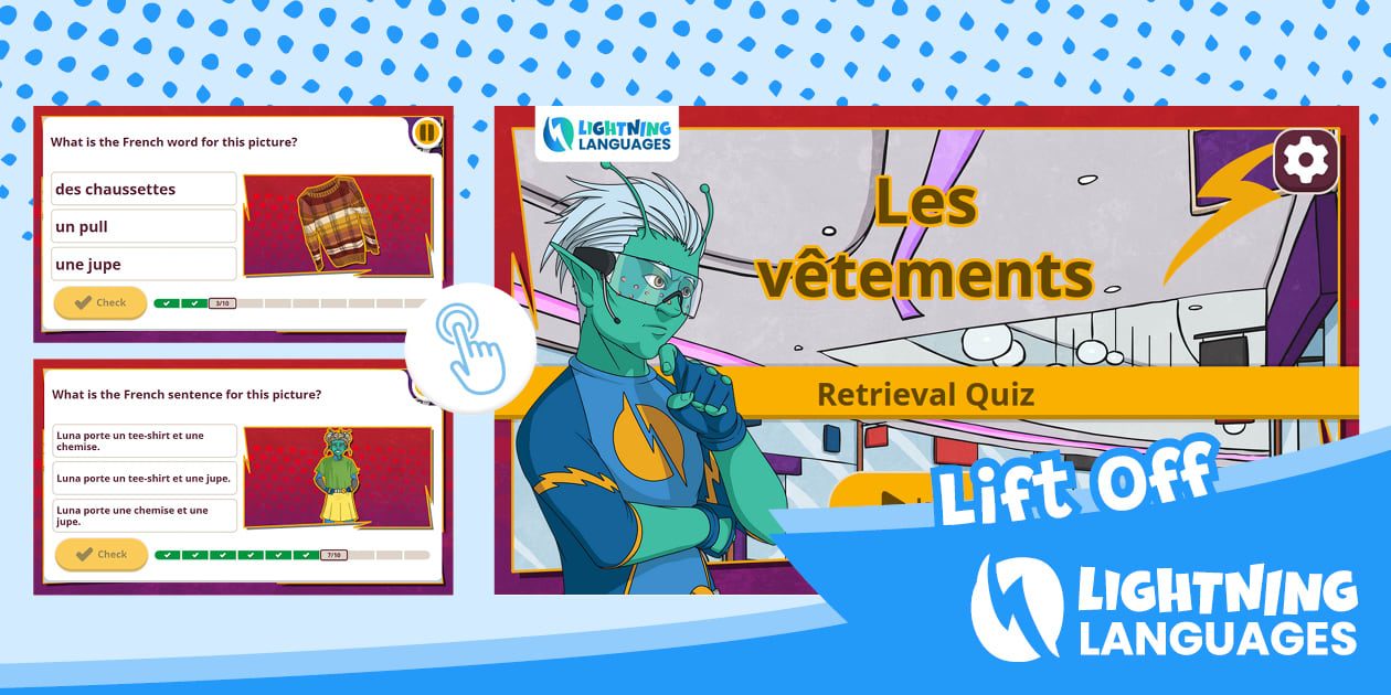 👉 French Clothes Quiz: Lift Off