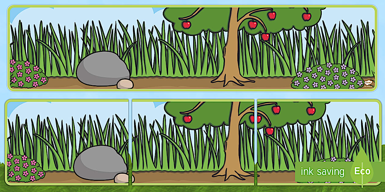 Minibeasts Small World Background (teacher made) - Twinkl